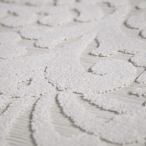 My Texas House by Orian Indoor/Outdoor Bluebonnets Area Rug, 9' x 13', Natural