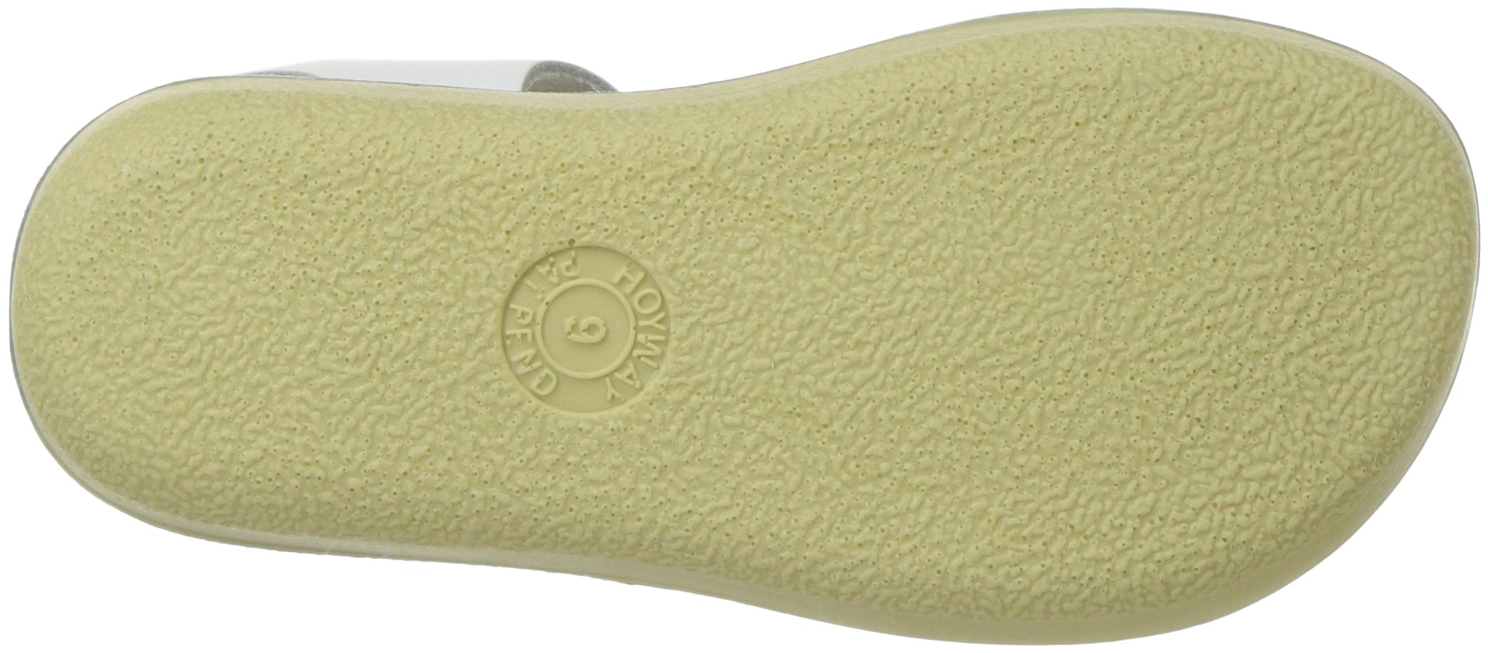 Salt Water Sandals by Hoy Shoe Baby-Girl's Sun-San Sailor Flat Sandal, White, 3 M US Infant
