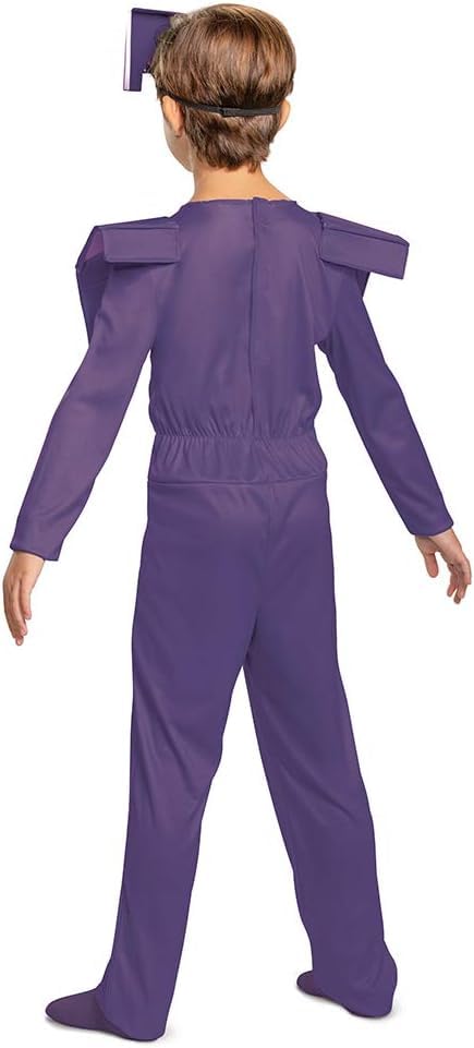 Disguise Minecraft Costume, Enchanted Diamond Armor Outfit for Kids, Minecraft Costume Halloween, Small (4-6)