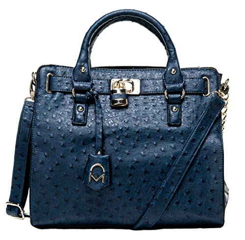 Noble Mount Temira Tote Handbag - Dark Blue