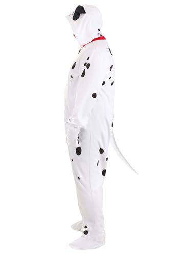 Fun Costumes Plus Size Disney 101 Dalmatians Pongo Costume, One-Piece Jumpsuit for Cosplay, Dress-Up & Halloween 5X White
