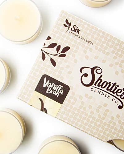 Vanilla Bean Premium Tealight Candles Multi Pack - 12 Beige Highly Scented Tea Lights - Beautiful Candlelight - Made in The USA - Bakery & Food Collection