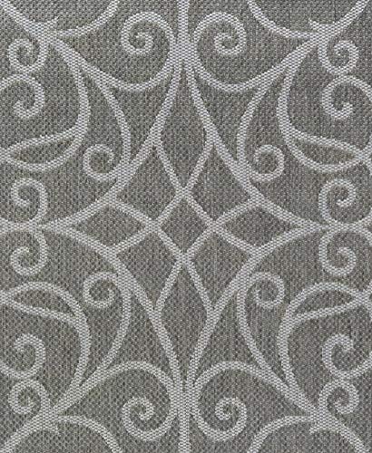 Balta Rugs Miller Scroll Flatweave Indoor/Outdoor Area Rug