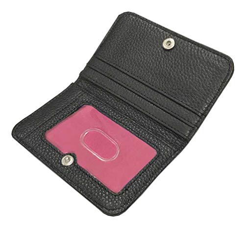 Harley-Davidson Women's Studded Rider Leather Essentials Wallet RD4975L-BLK