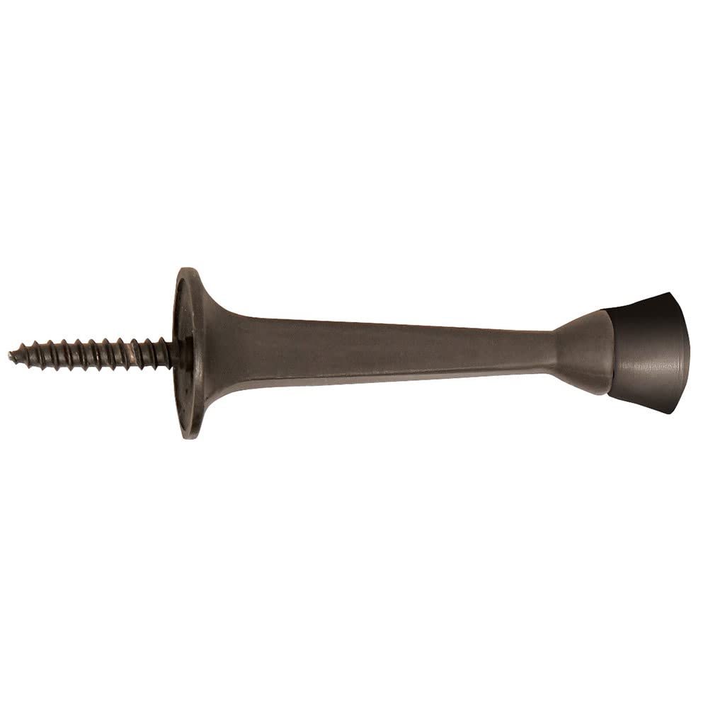 Design House 181743 Rigid Cast Door Stop, 10-Pack, Oil Rubbed Bronze, 10 Count