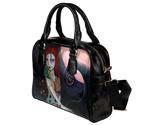 Jack and Sally Womens Leather Handbags Totes Top Handle Shoulder Bag Satchel Ladies Purses With Shoulder Strp (13#)
