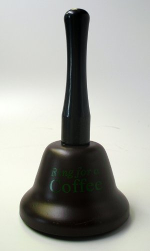Fairly Odd Novelties Ring for Coffee Novelty Handbell
