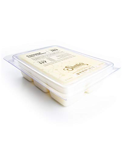 Shortie's Candle Company Coconut Lime Verbena Wax Melts Bulk Pack - Formula 117-4 Highly Scented Bars - Made with Natural Oils - Fruit & Berry Air Freshener Cubes Collection
