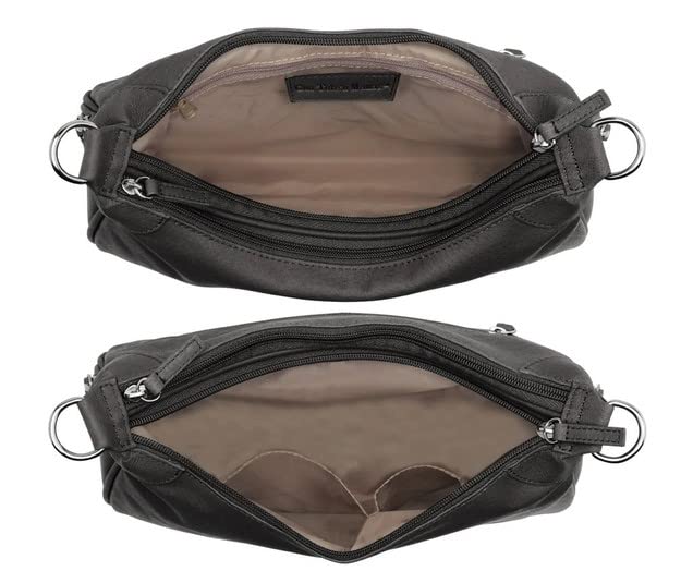 GTM womens Tote'n Handbag, Black, GTM Gun Tote n Mamas Concealed Carry Basic Hobo Handbag Black Small, Black, Small US