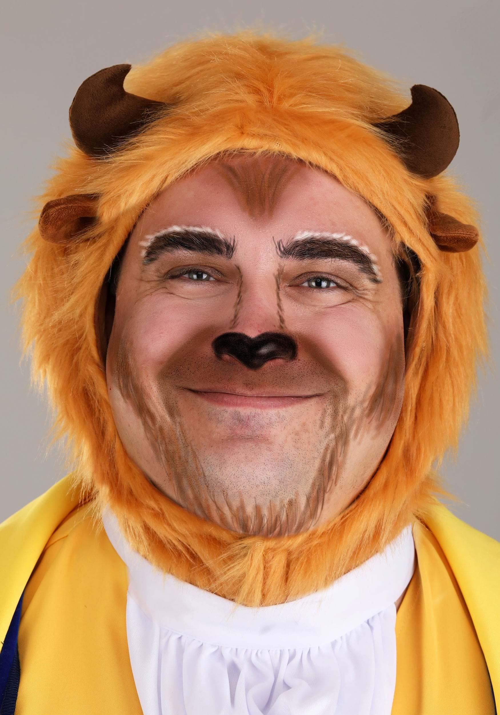 Fun Costumes Plus Size Beauty and The Beast Men's Costume 4X Brown
