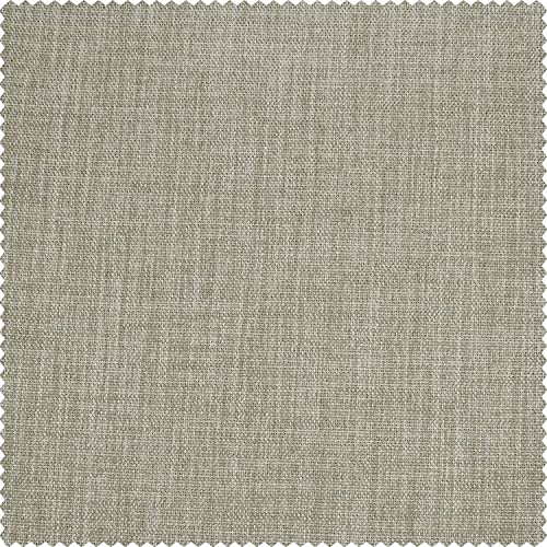 HPD Half Price Drapes Extra Wide Linen Room Darkening Curtain (1 Panel) 100 X 96, BOCH-LN1857-96-DW, Oatmeal