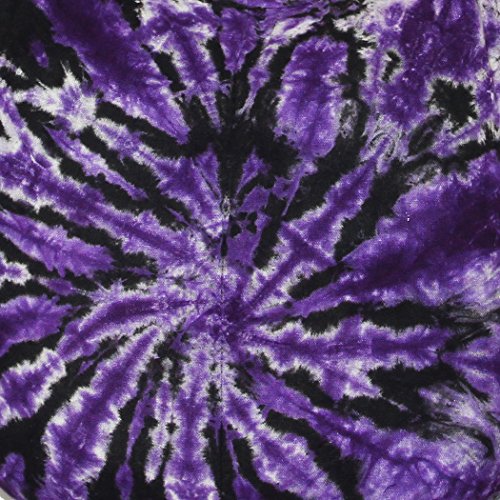 TIE DYE Bohemian Hipster Hobo Boho Hippie Crossbody Bag Purse Twist 39" (Violet)