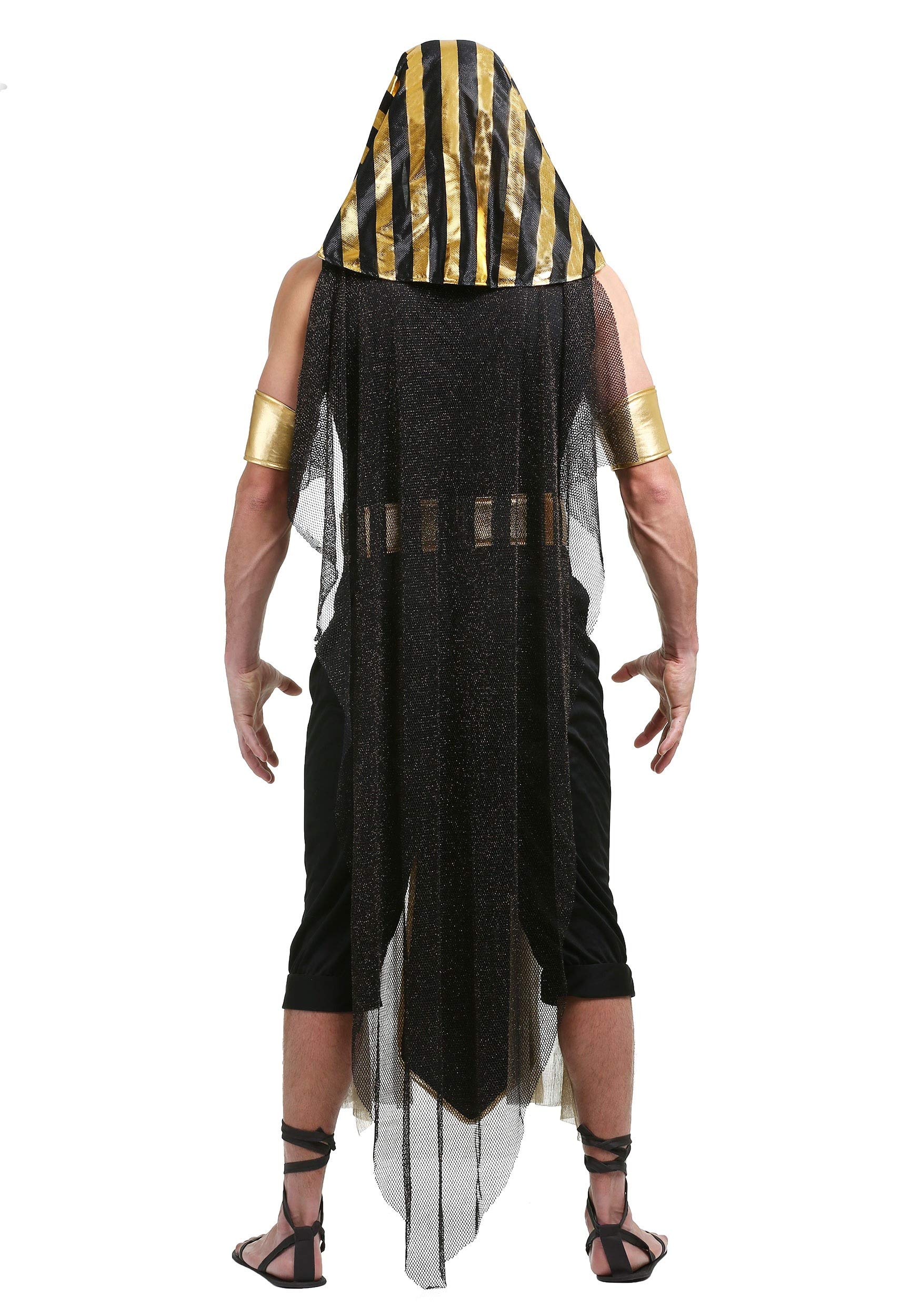 Adult All-Powerful Pharaoh Costume Plus Size Egyptian Pharaoh Costume 4X