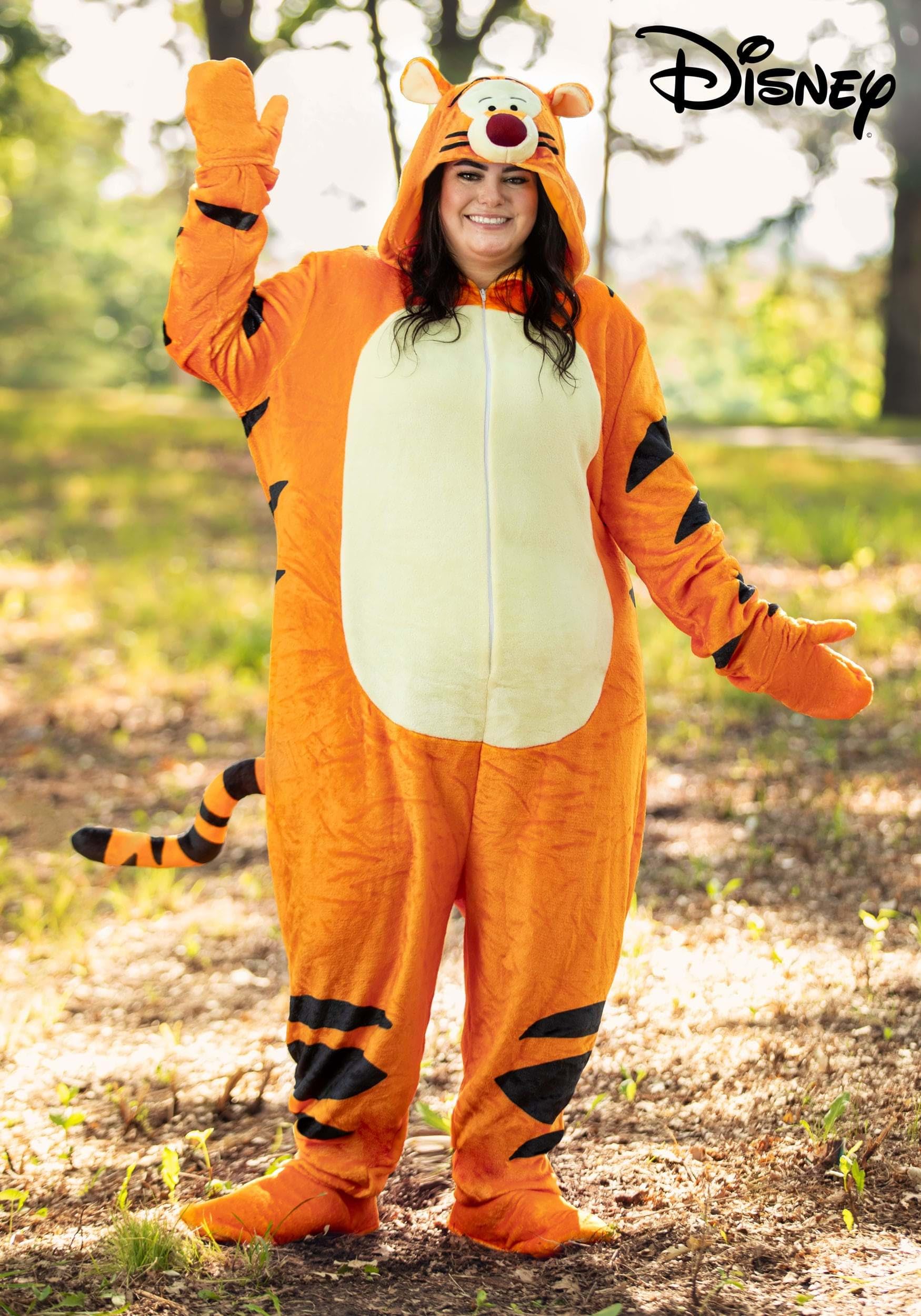 Fun Costumes Plus Size Disney Winnie The Pooh Deluxe Tigger Costume 3X Orange