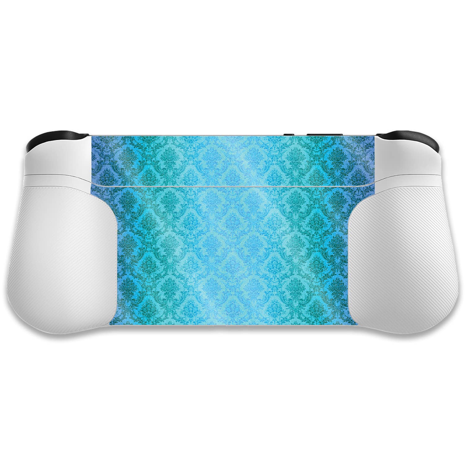 MightySkins Glossy Glitter Skin Compatible with Logitech G Cloud Gaming Handheld - Blue Vintage | Protective, Durable High-Gloss Glitter Finish | Easy to Apply | Made in The USA