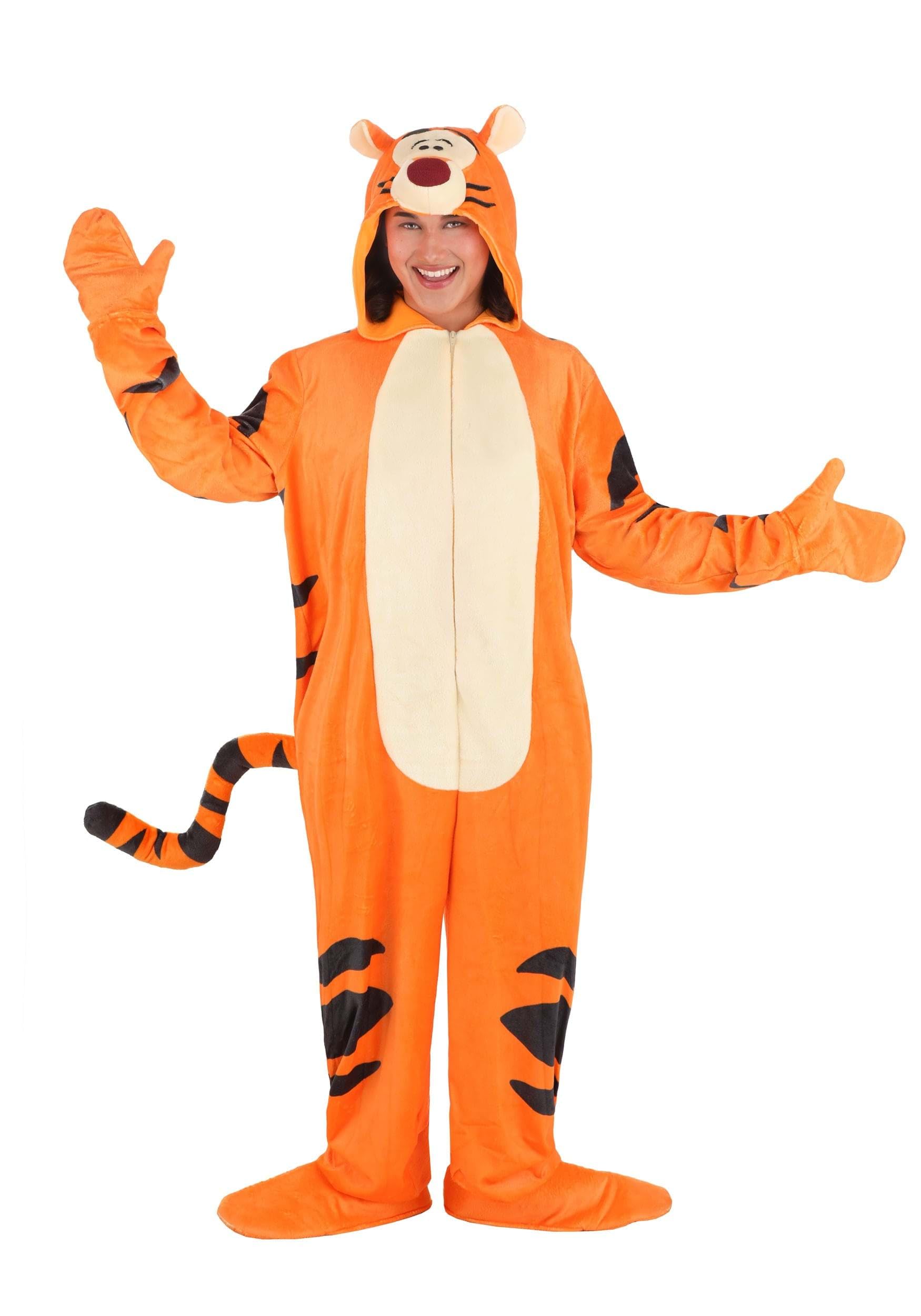 Fun Costumes Plus Size Disney Winnie The Pooh Deluxe Tigger Costume 3X Orange