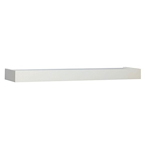 Knape & Vogt 0140-36WT John Sterling Floating Shelf, 36-Inch, White