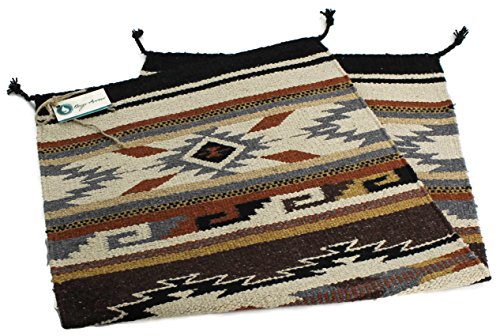 Onyx Arrow Southwest Décor Area Rug, 20 x 40 Inches, Durango Natural/Brown