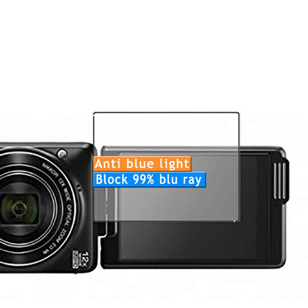 Vaxson 3-Pack Anti Blue Light Screen Protector, compatible with NIKON COOLPIX S6900 67/47.5/R1 TPU Film Protectors Sticker [ Not Tempered Glass ]
