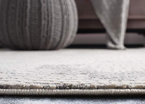 SAFAVIEH Meadow Collection 5'3" x 7'6" TaupeGrey MDW184E Modern Abstract Area Rug