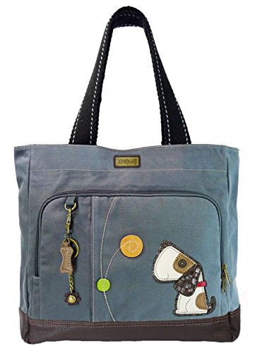 Chala Toffy Dog Pocket Tote Shoulder Bag - Dog Lovers Gifts Dog Mom