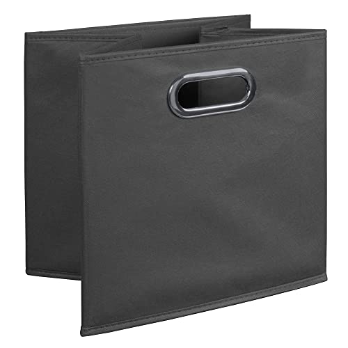 Niche Cubo Set of 4 Foldable Fabric Storage Bins- Grey
