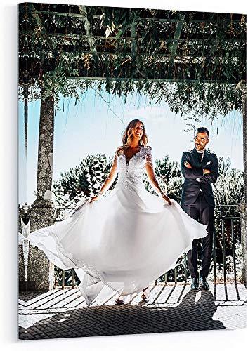 Personalized Custom Canvas Prints (Framed Canvas, 8x8) - Turn Photos into Stunning Framed Wall Art - Perfect for Home Decor, Gifts & Keepsakes - Variety of Sizes, Fast Delivery