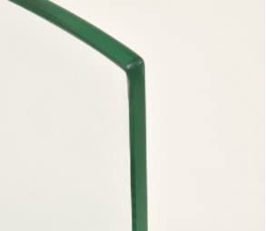 BSM Marketing 15 3/4" x 4" Toughened 1/4" Glass Shelf with Curved Corners and Chrome Finish Supports