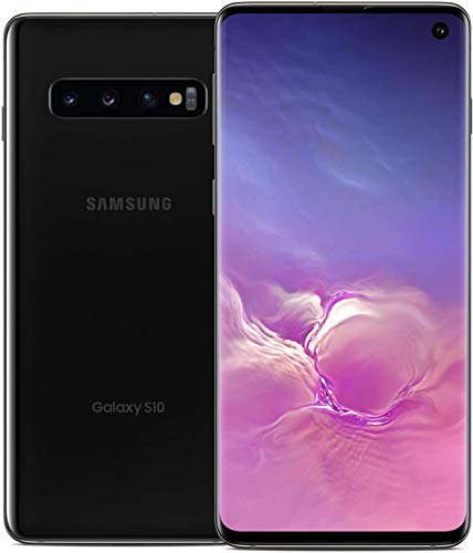 Samsung Galaxy S10, 128GB, Prism Black - Unlocked (Renewed Premium)