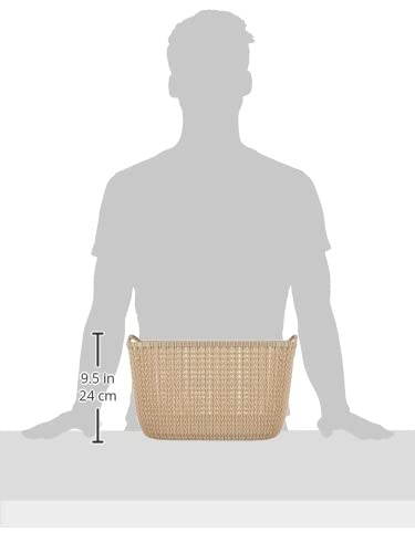 Curver Rectangular L ~19L, Sand, 37.5x27x21.5cm, 232075