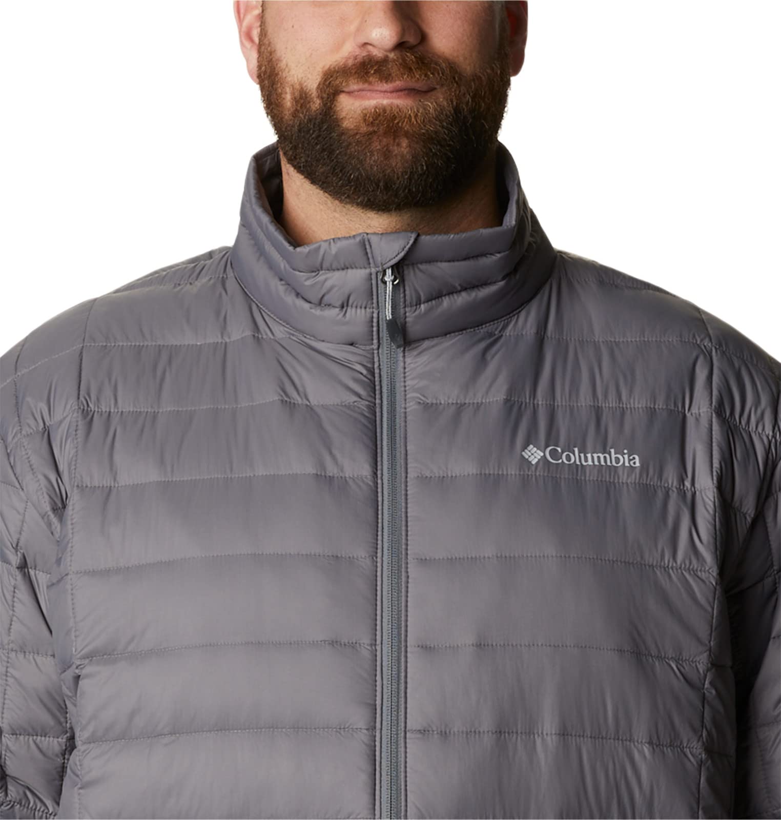 Columbia Men's Voodoo Falls 590 TurboDown Water Resistant Winter Jacket City Grey