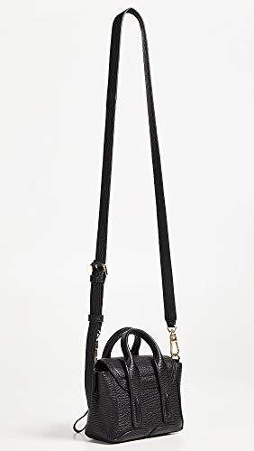 3.1 Phillip Lim Women's Pashli Nano Satchel, Black, One Size