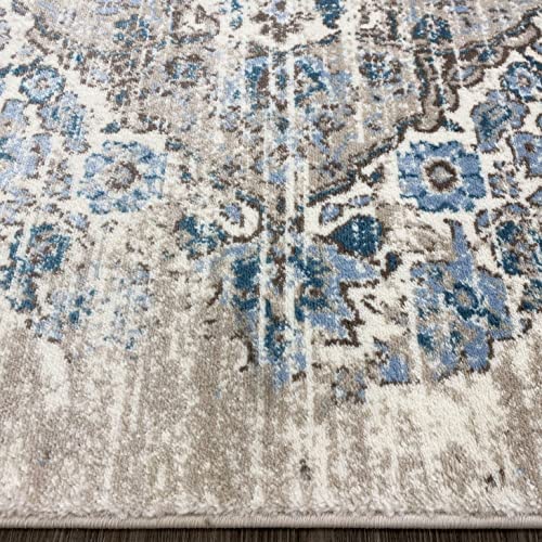 Persian Area Rugs 4620 Cream 8 x 11 Area Rugs