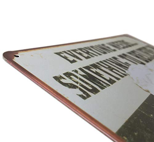 Retro Vintage Metal Tin Sign, I Believe I'll Have Another Beer Tin Sign Bar Cave Metal Sign 12"x 8"