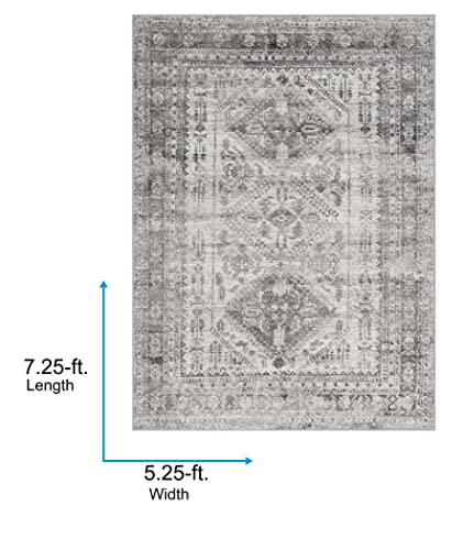 Artistic Weavers Desta Vintage Oriental Area Rug, 5'3" x 7'3", Charcoal