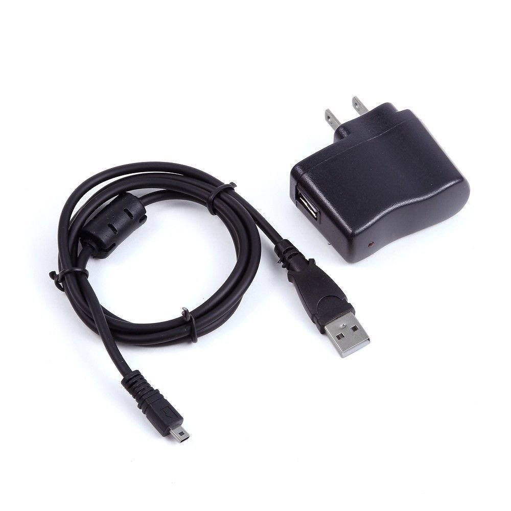 MaxLLTo® USB AC/DC Power Adapter Camera Battery Charger Cord for Nikon Coolpix S70 S3600