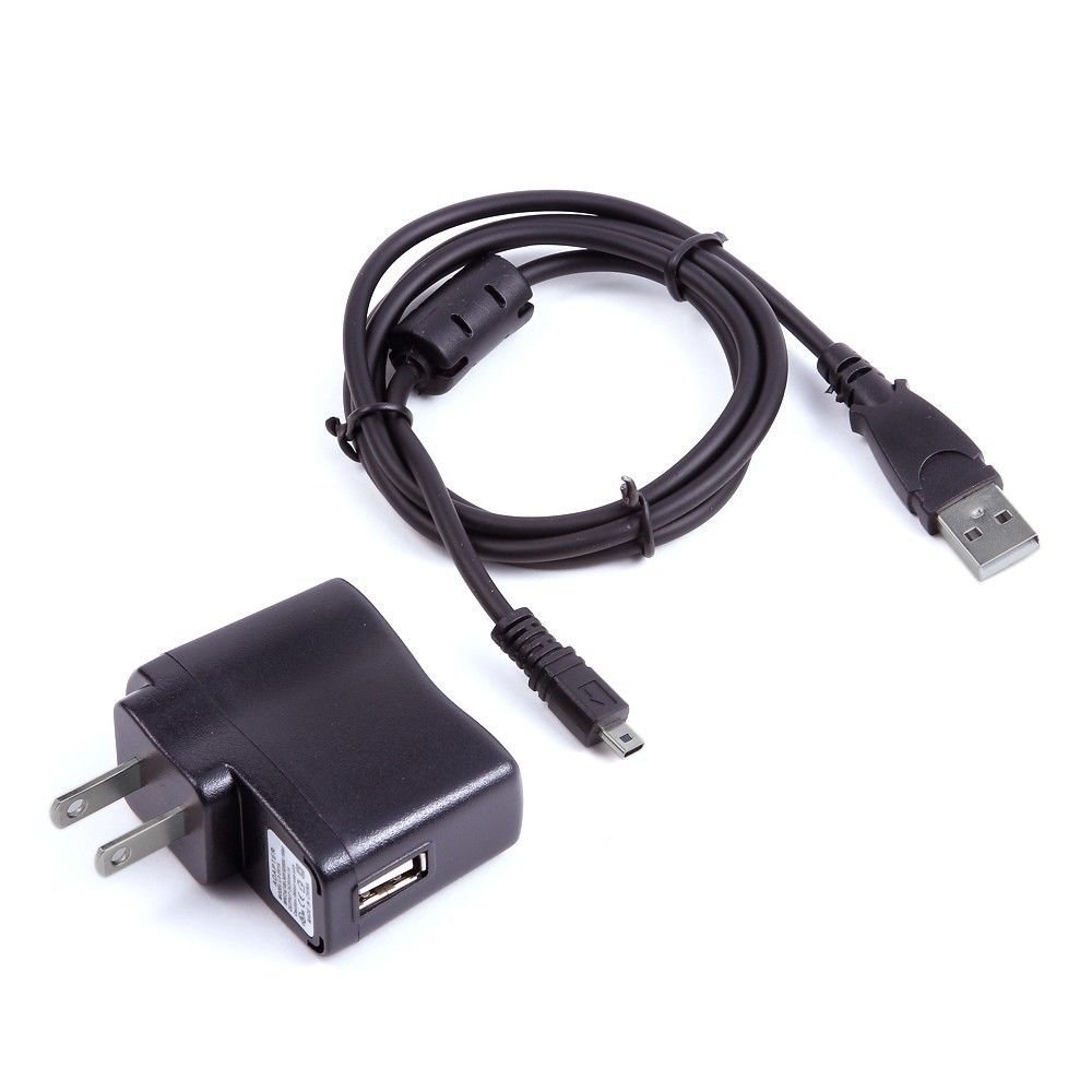 MaxLLTo® USB AC/DC Power Adapter Camera Battery Charger Cord for Nikon Coolpix S70 S3600