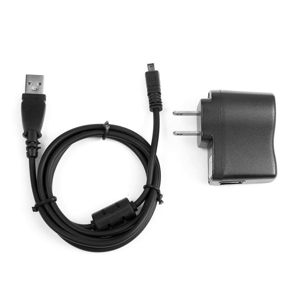MaxLLTo® USB AC/DC Power Adapter Camera Battery Charger Cord for Nikon Coolpix S70 S3600