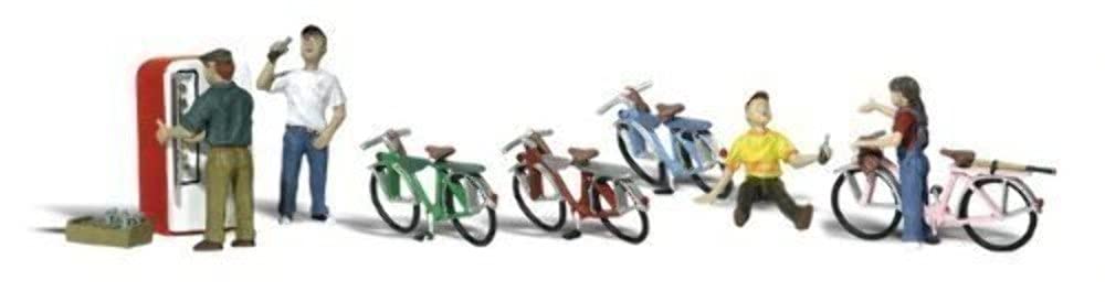 Woodland Scenics Bicycle Buddies HO Scale