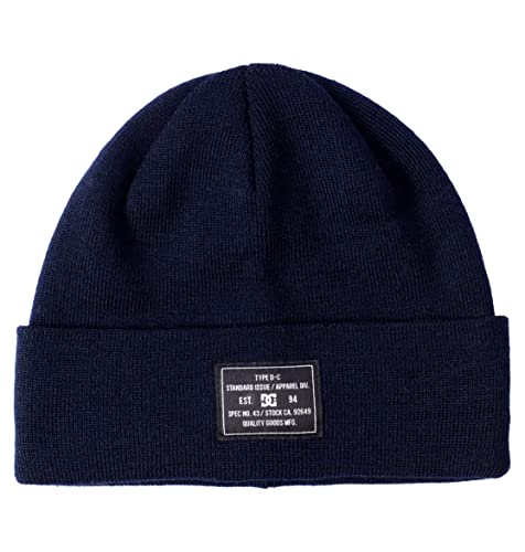 DC Shoes Frontline - Cuffed Beanie for Men, marine, osz