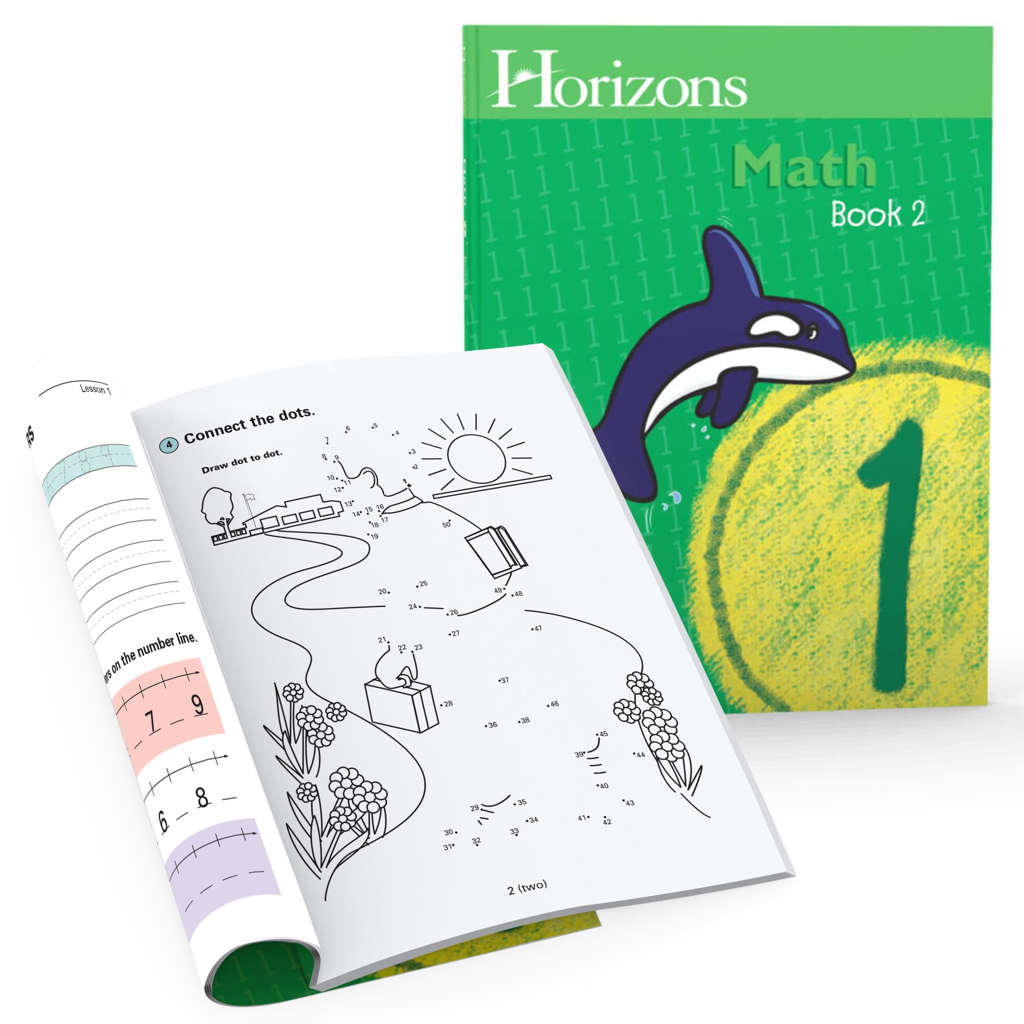 Horizons 1st Grade Math Student Book 2 (Lifepac)