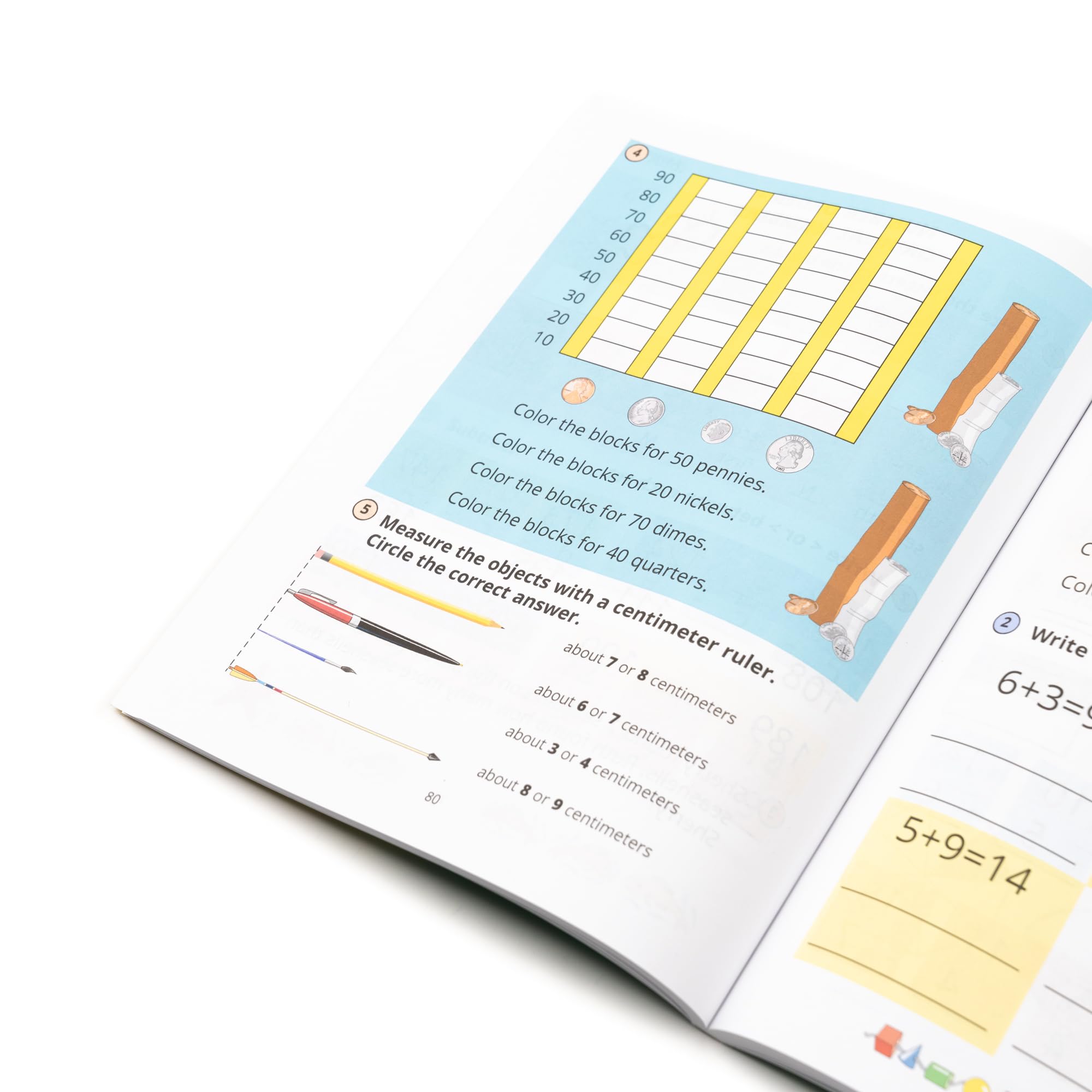 Horizons 1st Grade Math Student Book 2 (Lifepac)