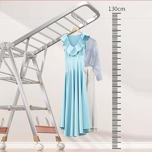 Clothes Drying Racks Outdoor, Heavy Duty Laundry Drying Rack, Portable Drying Rack Clothing, Folding Space Saving Garment Rack, Blanket Rack Clothesline, for Indoor Outdoor