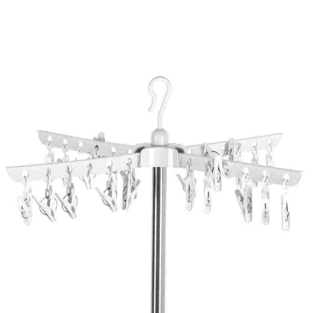 UYSB 3-Tier Clothes Drying Rack Line Laundry Dryer Indoor Retractable Folding Stand Drying Rack Drying Rack Clothing Laundry Drying Rack Laundry Rack Clothes Dryer Laundry Racks for Drying Cloth