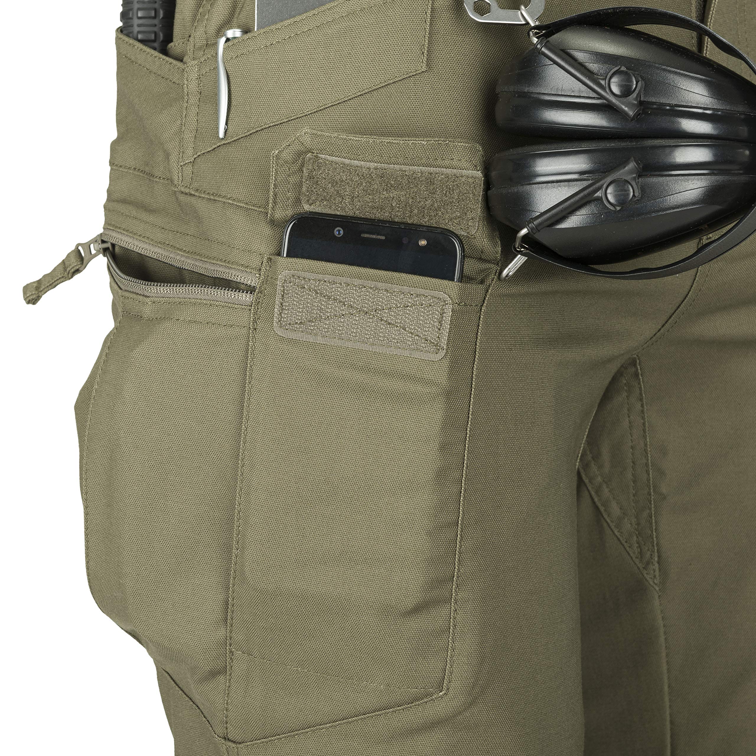 Helikon-Tex Urban Line, UTP Urban Tactical Pants Poly Cotton Canvas Khaki Waist 34 Length 32