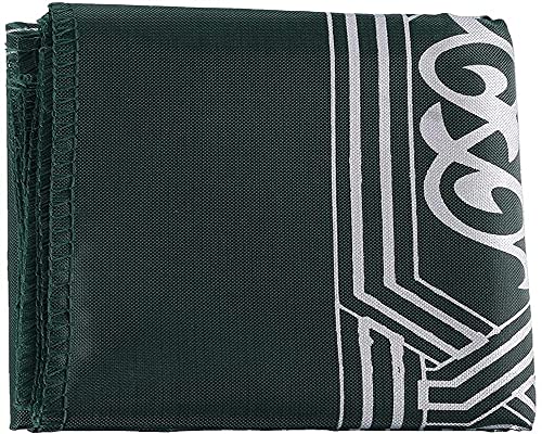 Hitopin Travel Prayer Mat, 60cm*100cm Praying Rug, Portable Polyester Prayer Rug with Compass, Islamic Waterproof Prayer Mat, Muslim Prayer Mat, for Ramadan Gifts, Islamic Prayer (Green)