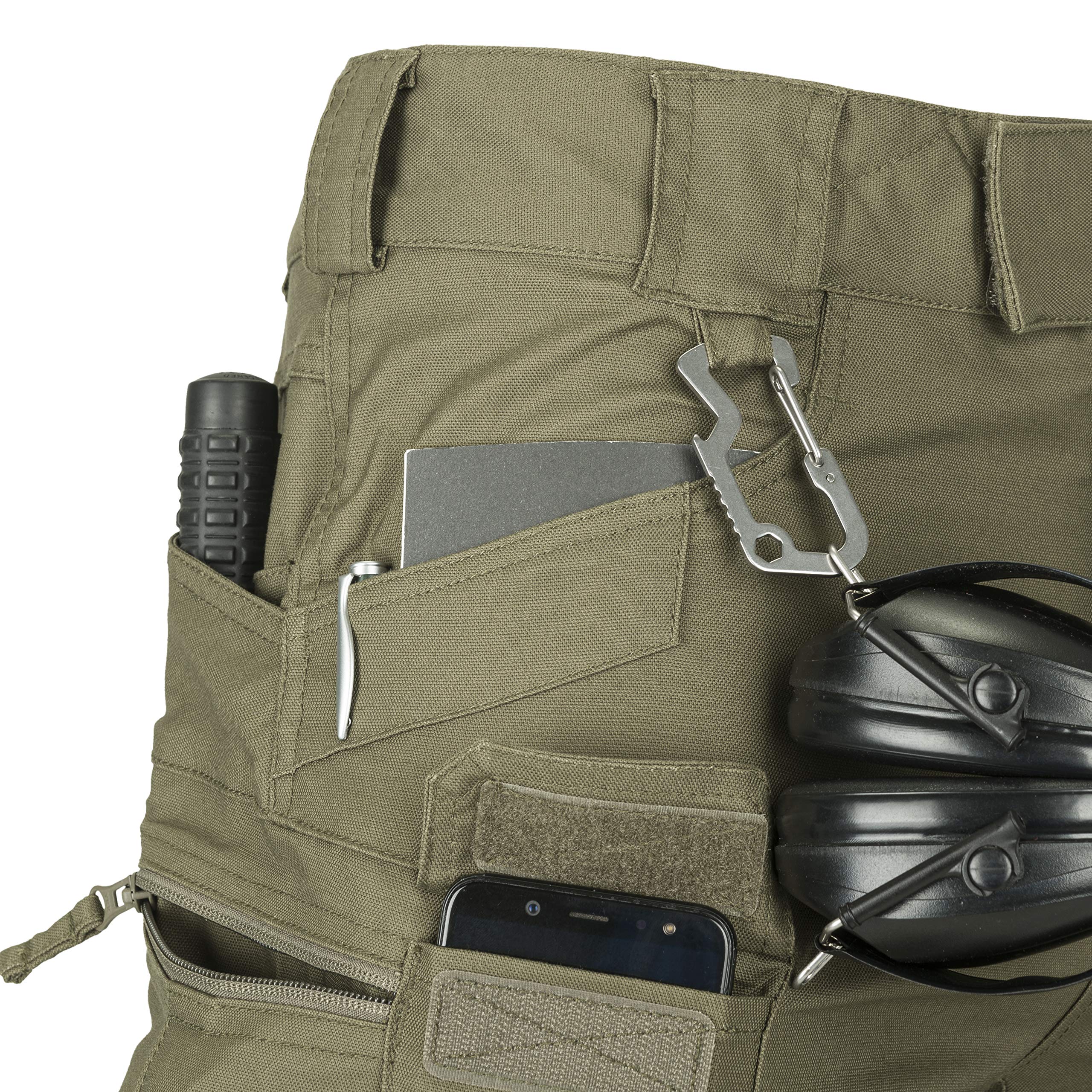 Helikon-Tex Urban Line, UTP Urban Tactical Pants Poly Cotton Canvas Khaki Waist 34 Length 32