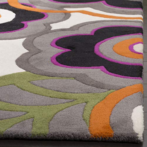 SAFAVIEH Soho Collection 2' x 3' Multi SOH752A Handmade Premium Wool Accent Rug