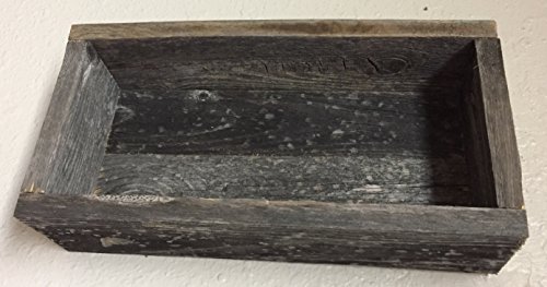 Barnwood Decor of OKC| Old Farmhouse Barnwood Decorative Rustic Display Box made from 100% Authentic Reclaimed Wood