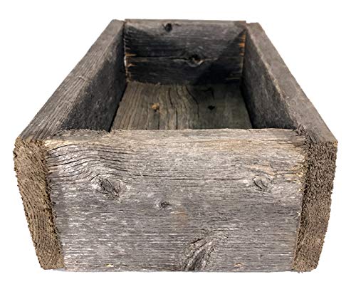 Barnwood Decor of OKC| Old Farmhouse Barnwood Decorative Rustic Display Box made from 100% Authentic Reclaimed Wood